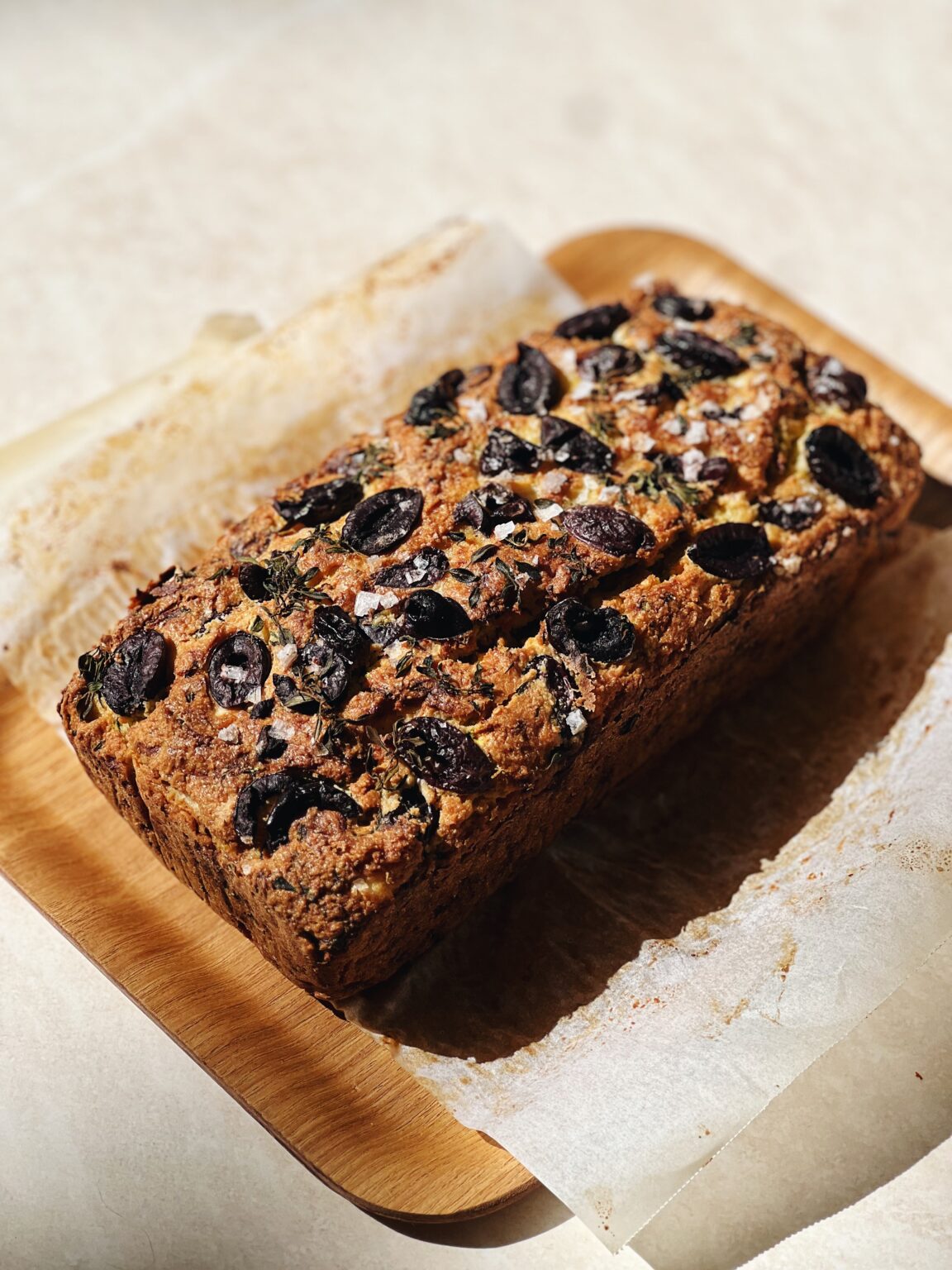 Zucchini, Olive & Feta Loaf - Olivia Kaplan | Healthy Recipes