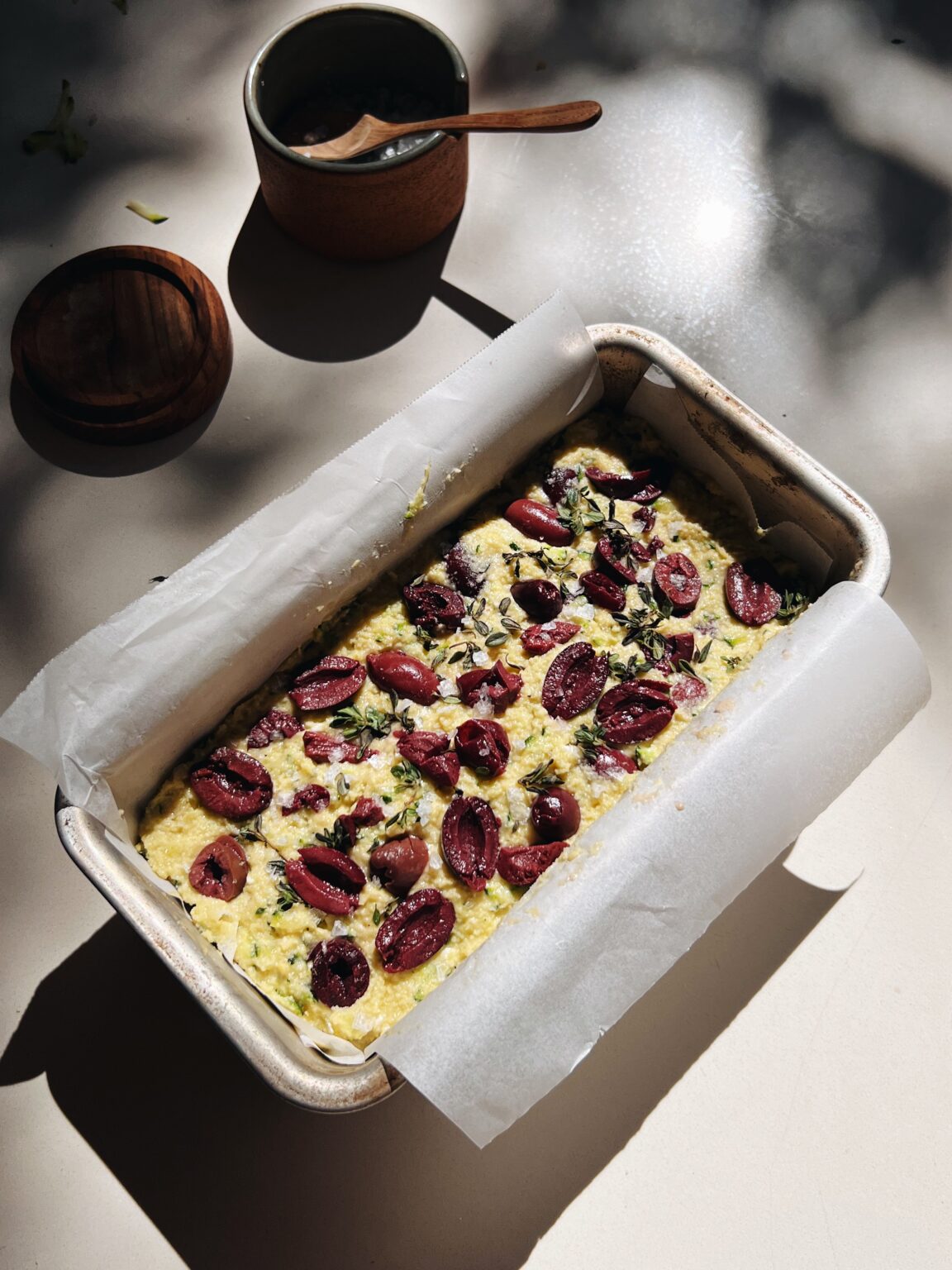 Zucchini, Olive & Feta Loaf - Olivia Kaplan | Healthy Recipes